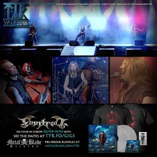 TÝR Releases “Blood of Heroes” Video With Live Footage From Faroe ...