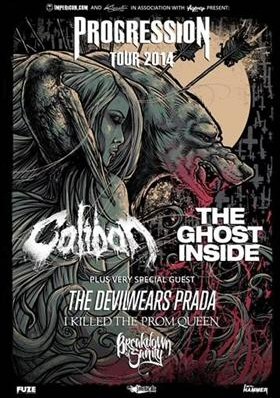 CALIBAN: Announce “Progression Tour 2014”, Track Listing And Guests On ...