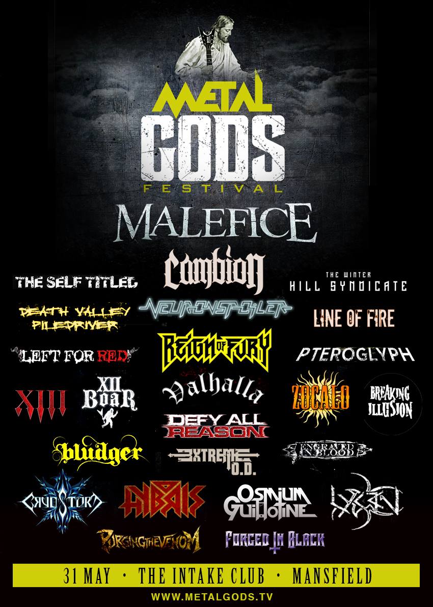 UK METAL GODS FESTIVAL: Complete Line-Up Announced | Metal Shock ...