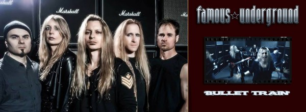 FAMOUS UNDERGROUND: Official Video “Bullet Train” Released | Metal ...