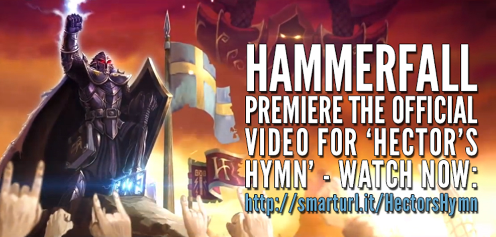 HAMMERFALL: Premiere New Video Of ‘Hector’s Hymn’ | Metal Shock Finland ...