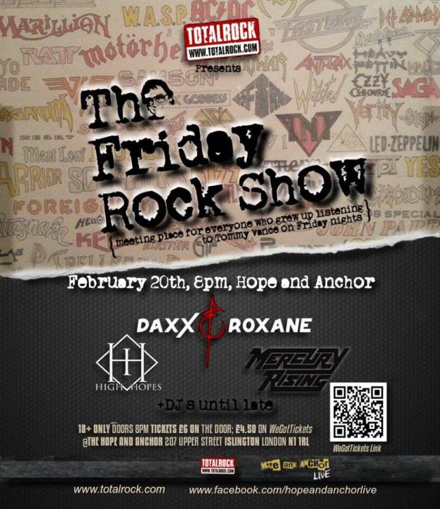 TotalRock Launch Friday Rock Show Nights | Metal Shock Finland (World ...