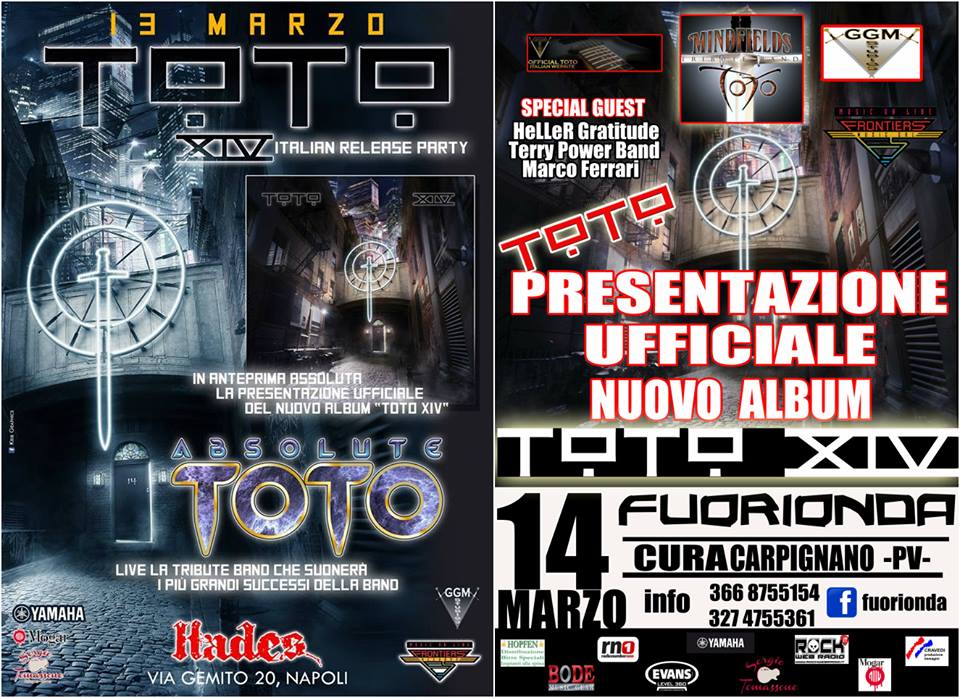 Announced Two Release Parties For TOTO’s Upcoming “Toto XIV” | Metal ...