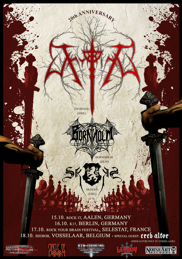 THYRFING: Announce 20th Anniversary Mini Tour | Metal Shock Finland ...