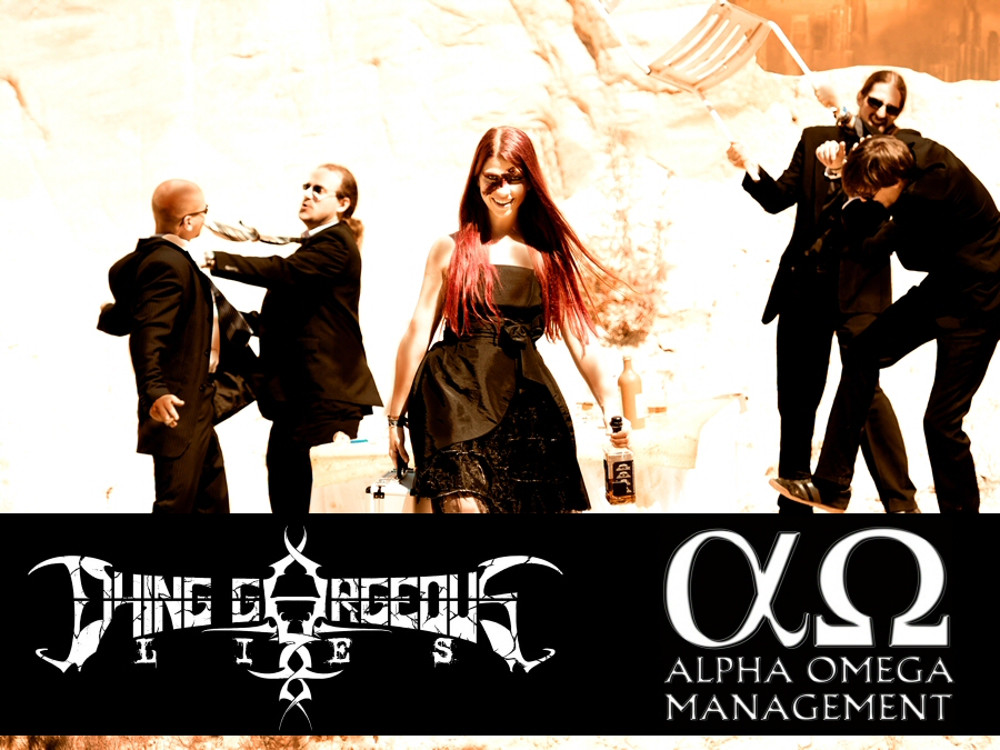 DYING GORGEOUS LIES Sign With ALPHA OMEGA Management | Metal Shock ...