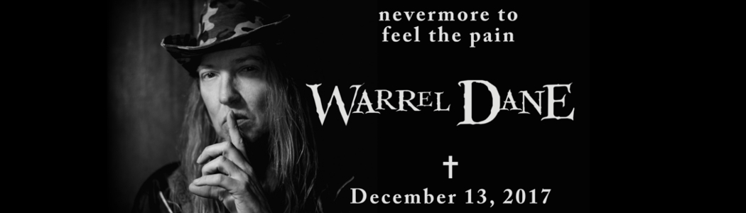 WARREL DANE: Century Media Records Release First Track “Disconnection ...