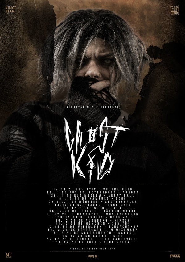 GHØSTKID Announce Re-Scheduled Tour Dates For 2021 | Metal Shock ...