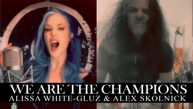 TESTAMENT’s Alex Skolnik And ARCH ENEMY’s Alissa White-Gluz Cover QUEEN ...