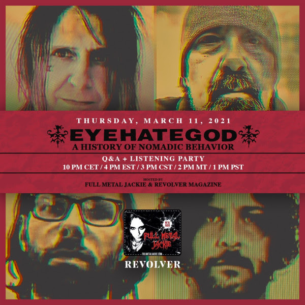 EYEHATEGOD Announce March 11 Online ‘A History Of Nomadic Behavior ...