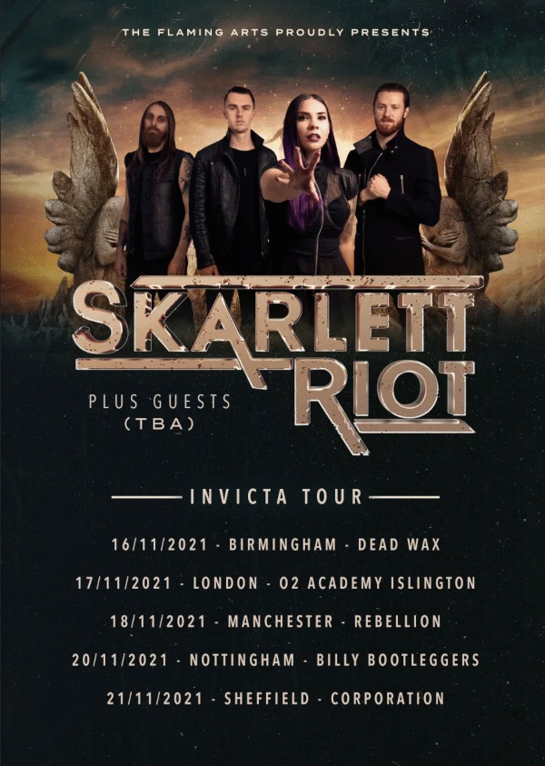 Acclaimed UK Rockers SKARLETT RIOT Announce Tour for November | Metal ...