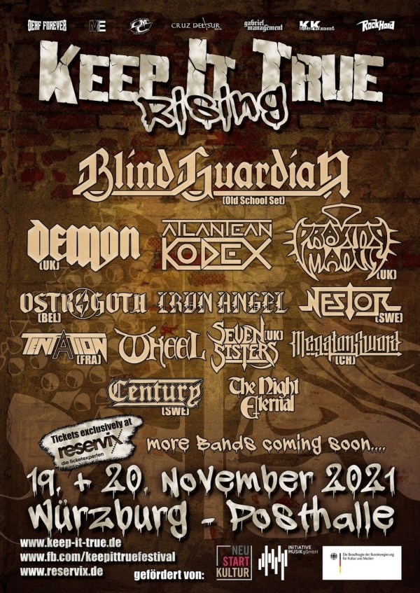 BLIND GUARDIAN to Headline Special “Rising” Edition of Keep It True ...
