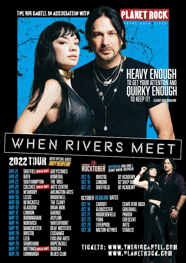 WHEN RIVERS MEET Announce Six Headline October Shows + New Single ‘He ...