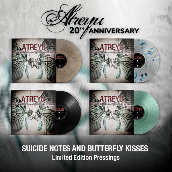ATREYU Reissue Debut Album “Suicide Notes And Butterfly Kisses” on ...