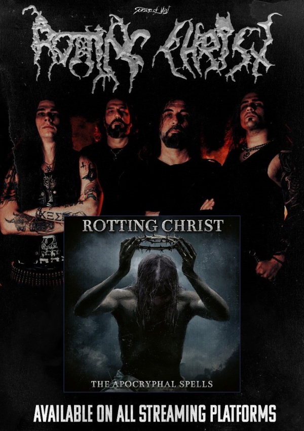 ROTTING CHRIST Drop Surprise Digital Compilation “The Apocryphal Spells ...