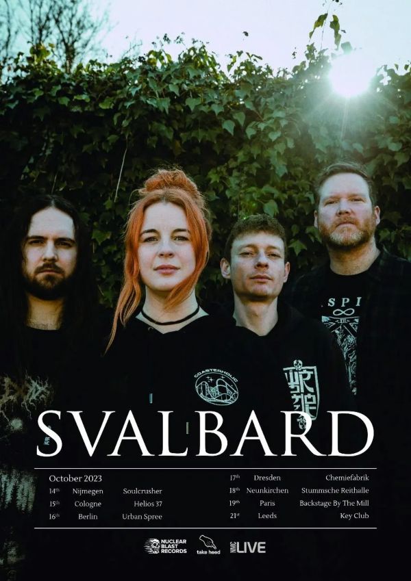 SVALBARD Announce Run of European Headline Dates for October | Metal ...