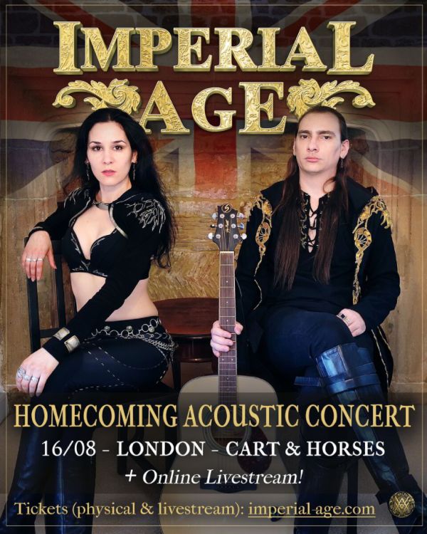 IMPERIAL AGE Announce Homecoming Acoustic Concert + Livestream | Metal ...