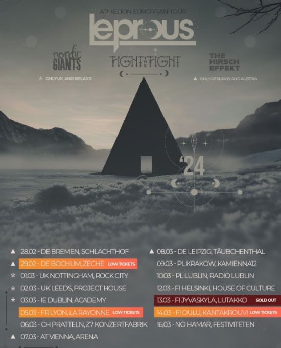 LEPROUS Kick Off European Headline Tour | Metal Shock Finland (World ...
