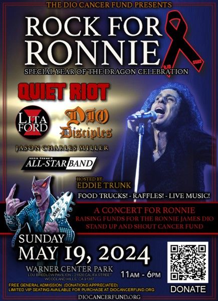 Metal Veterans QUIET RIOT to Headline ROCK FOR RONNIE Concert Event on ...