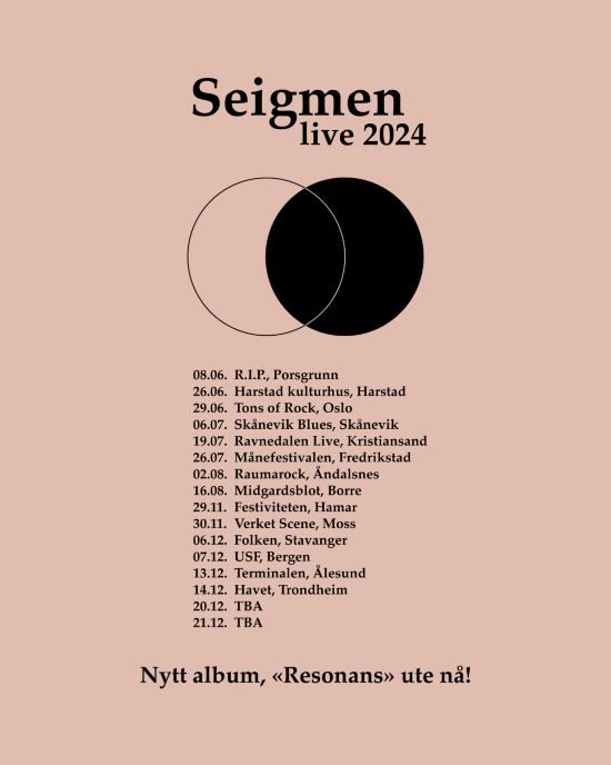 SEIGMEN Unleash New Album “Resonans”, Out Now | Metal Shock Finland (World Assault )