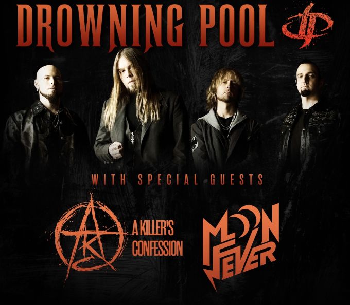 DROWNING POOL Touring with A Killer’s Confession + Moon Fever | Metal ...