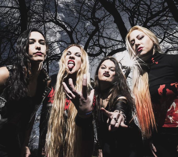 NERVOSA Interview: Guitarist Helena Kotina & New Drummer Gabriela Abud ...