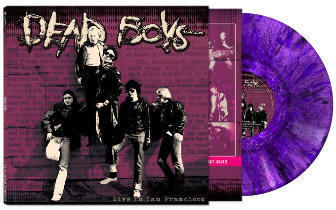 Punk Icons DEAD BOYS Recorded “Live in San Francisco” in 1977, Gets Now ...