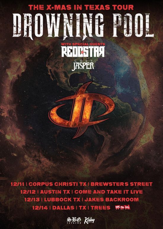 DROWNING POOL Announce ‘The X-MAS in Texas’ Tour Dates with Special ...