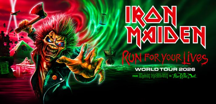 IRON MAIDEN Announce Final 2026 Live Dates Ahead of Major Touring Break ...