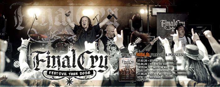 FINAL CRY Announce Fest.Evil Tour 2026 + New Album in the Works | Metal ...