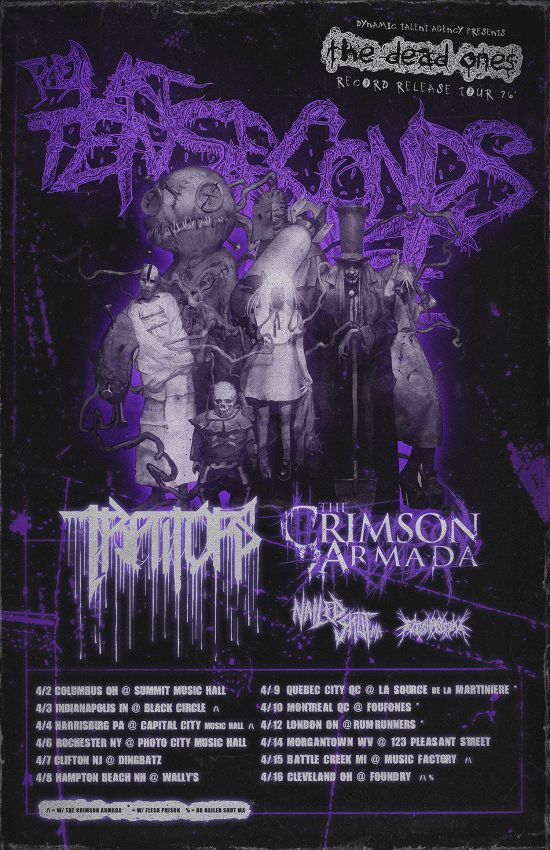 THE LAST TEN SECONDS OF LIFE Announce “The Dead Ones” Record Release ...