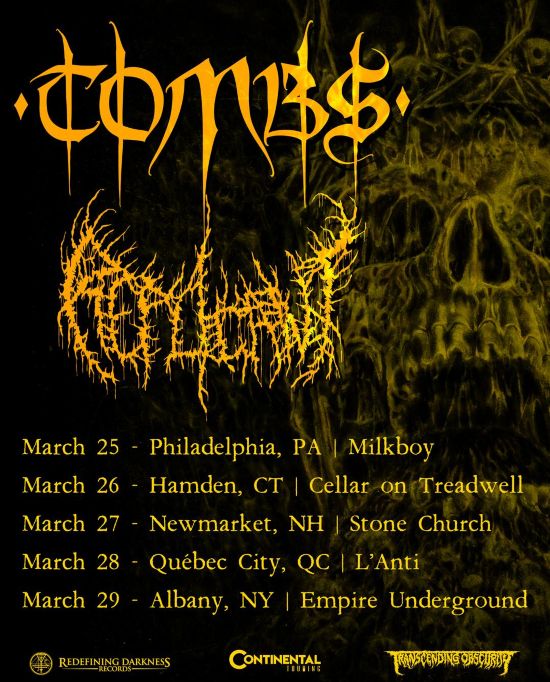 TOMBS Announce Northeast Headline Tour for March, Support from ...